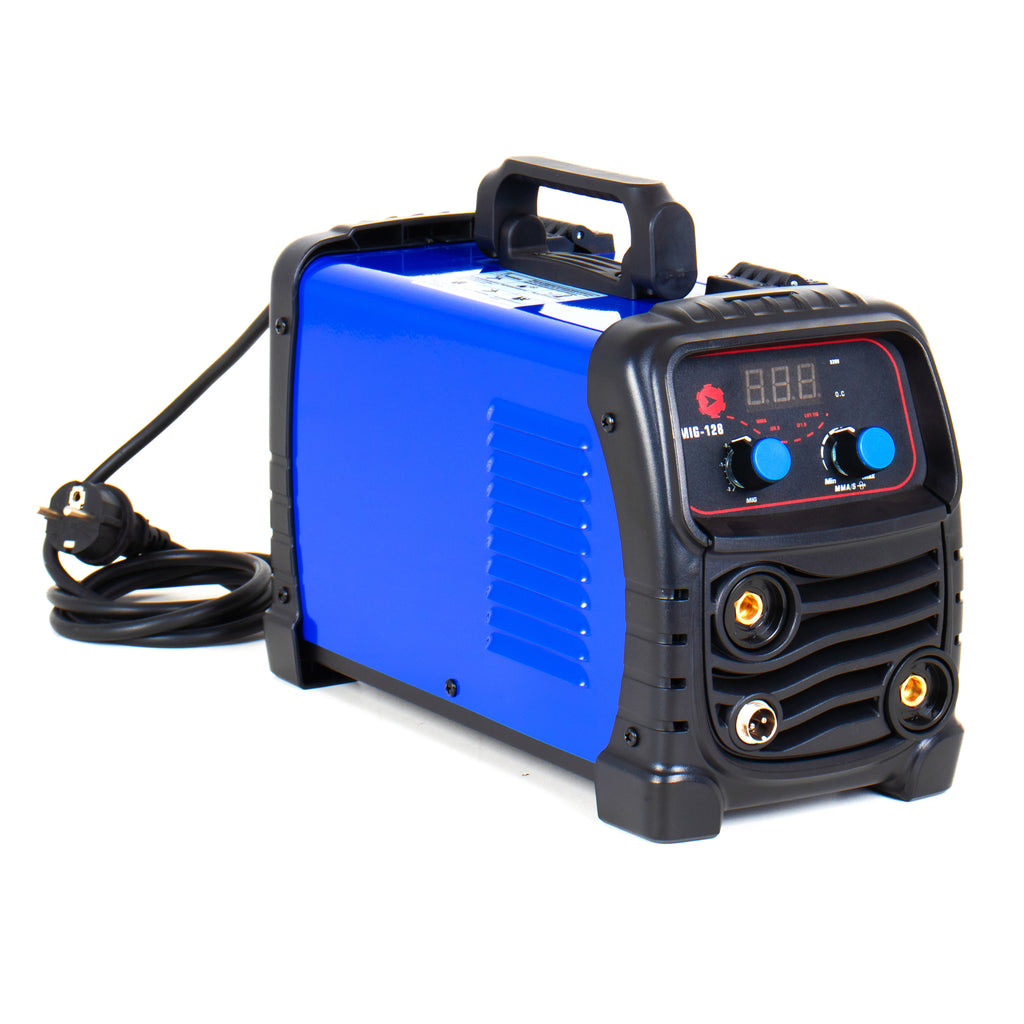 MIG-128 Gasless MIG Welder 3-in-1 Portable Welding Machine stick USA ...