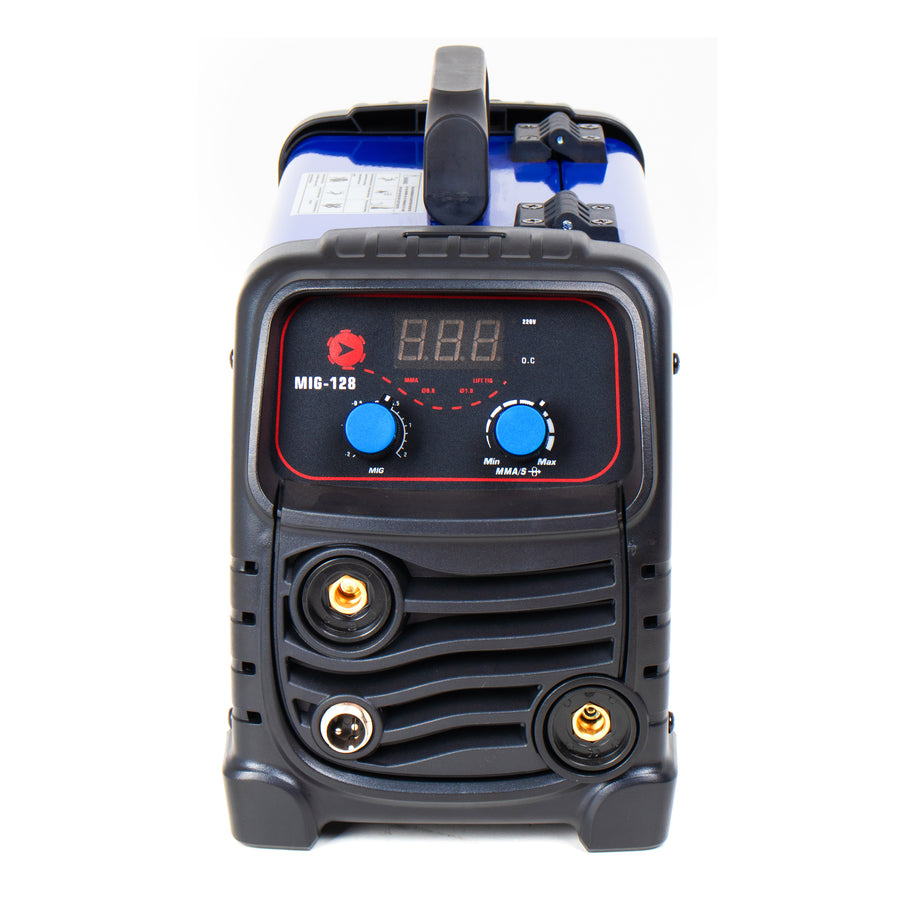 MIG-128 120A Gasless MIG Welder 3-in-1 Flux-Core Dual Voltage | Doughty