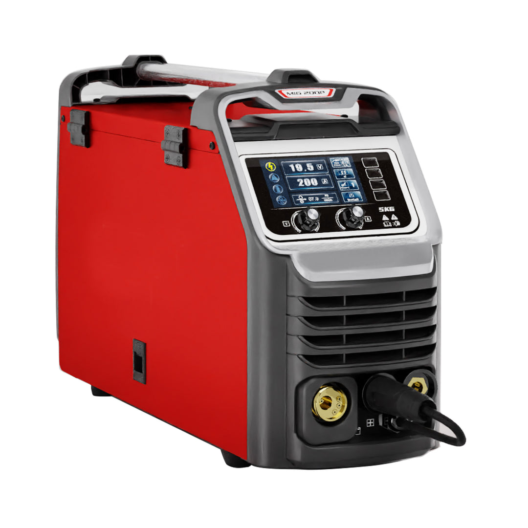 MIG-200P 6-in-1 Double Pulse MIG Aluminum Welder 200A – Doughty