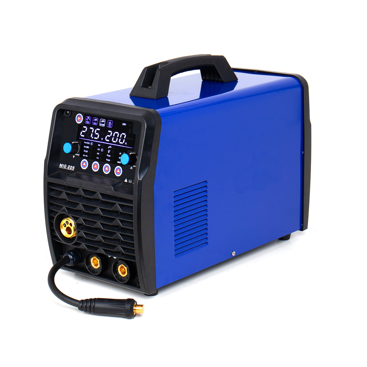 MIG205 MIG welder Gasless MIG welder Synergic best MIG Welding Machine ...