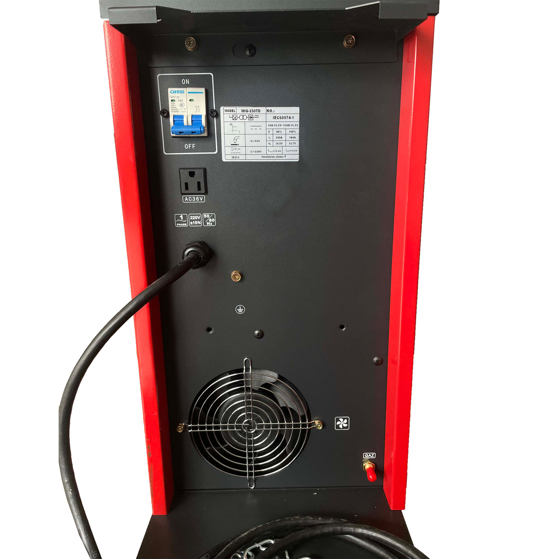 MIG-255D 250A 4-in-1 MIG Welder Gas Gasless Lift TIG Stick | Doughty
