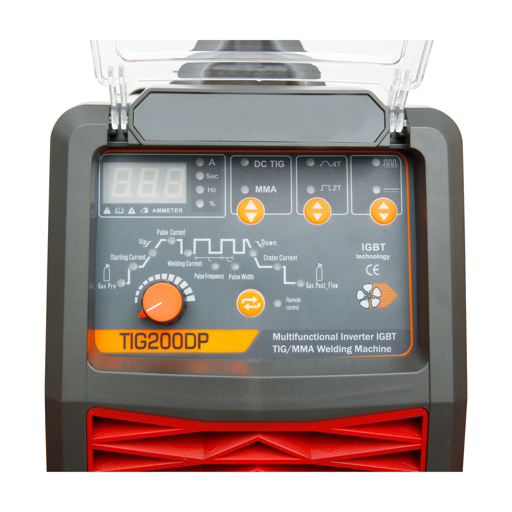 TIG-200DP DC TIG welder Pulse TIG MMA Inverter DC TIG Welding Machine – Doughty